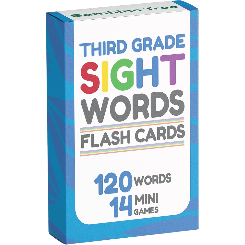 Sight Words Flash Cards for Elementary Kids - Fun Vocabulary Practice ...