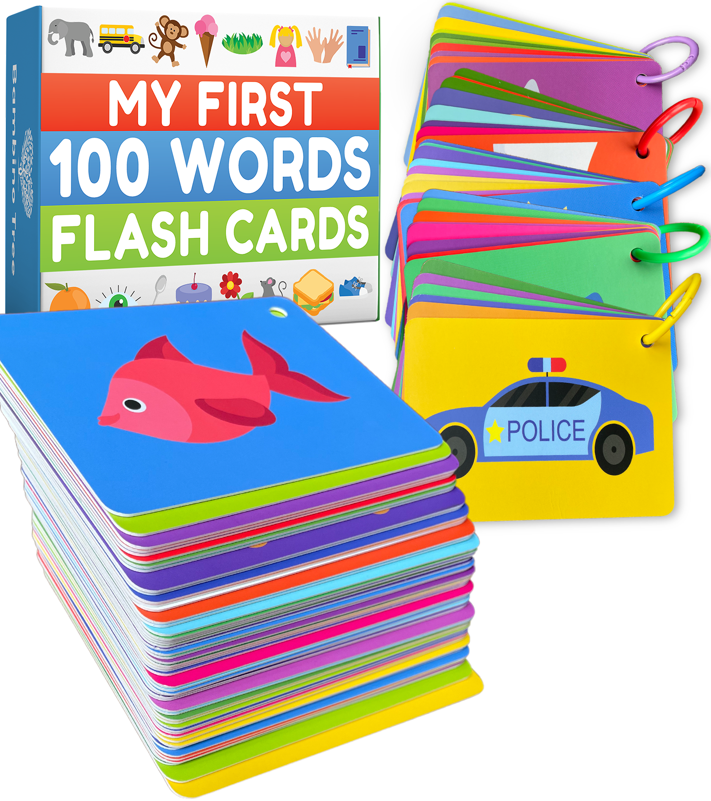 My 100 First Words Flash Cards – Bambino Tree