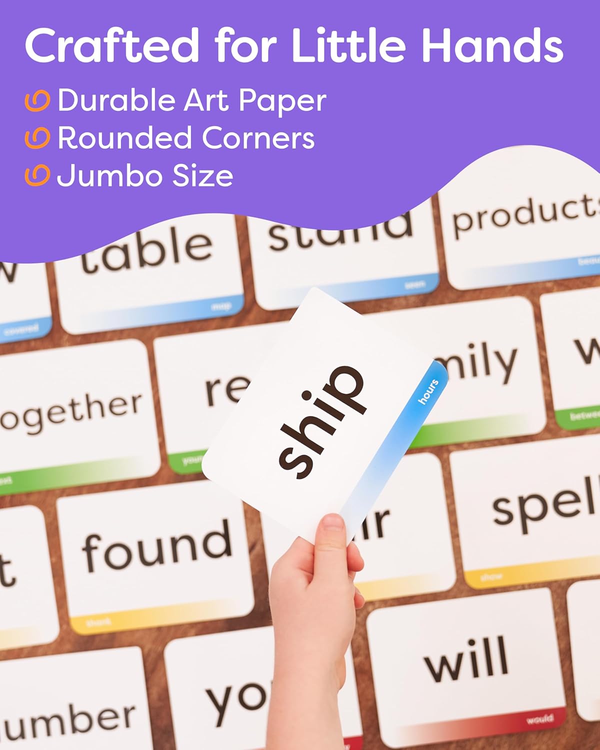 Sight Words Flash Cards for Elementary Kids - Fun Vocabulary Practice ...
